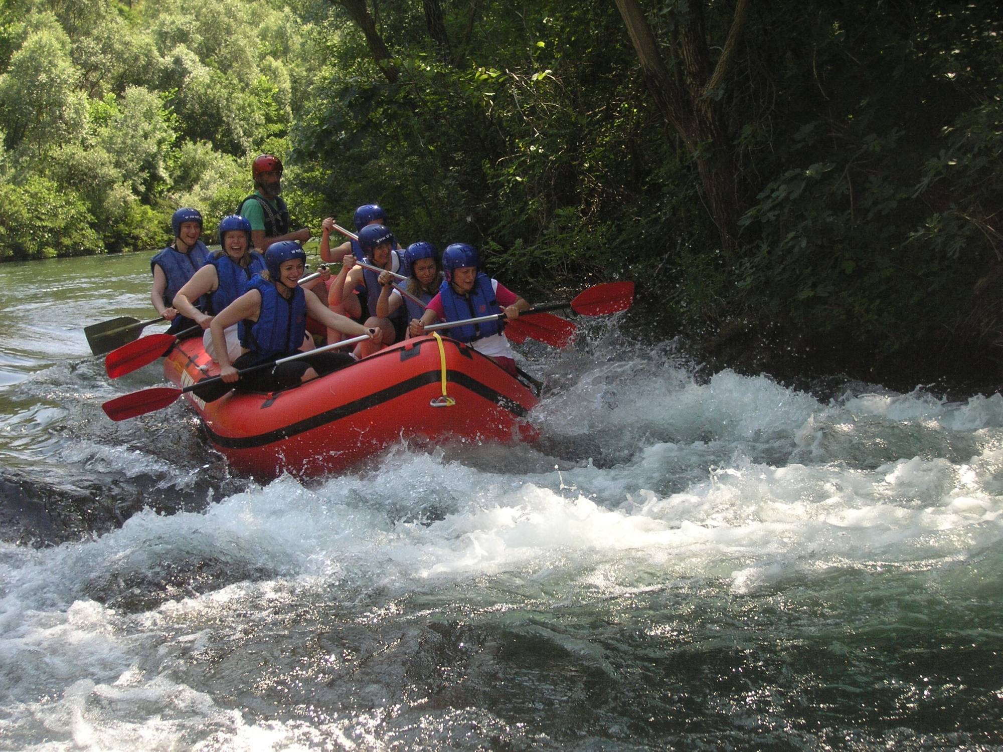 Rafting on the river Cetina in Croatia near town Omis 2025! www.raft.hr ...