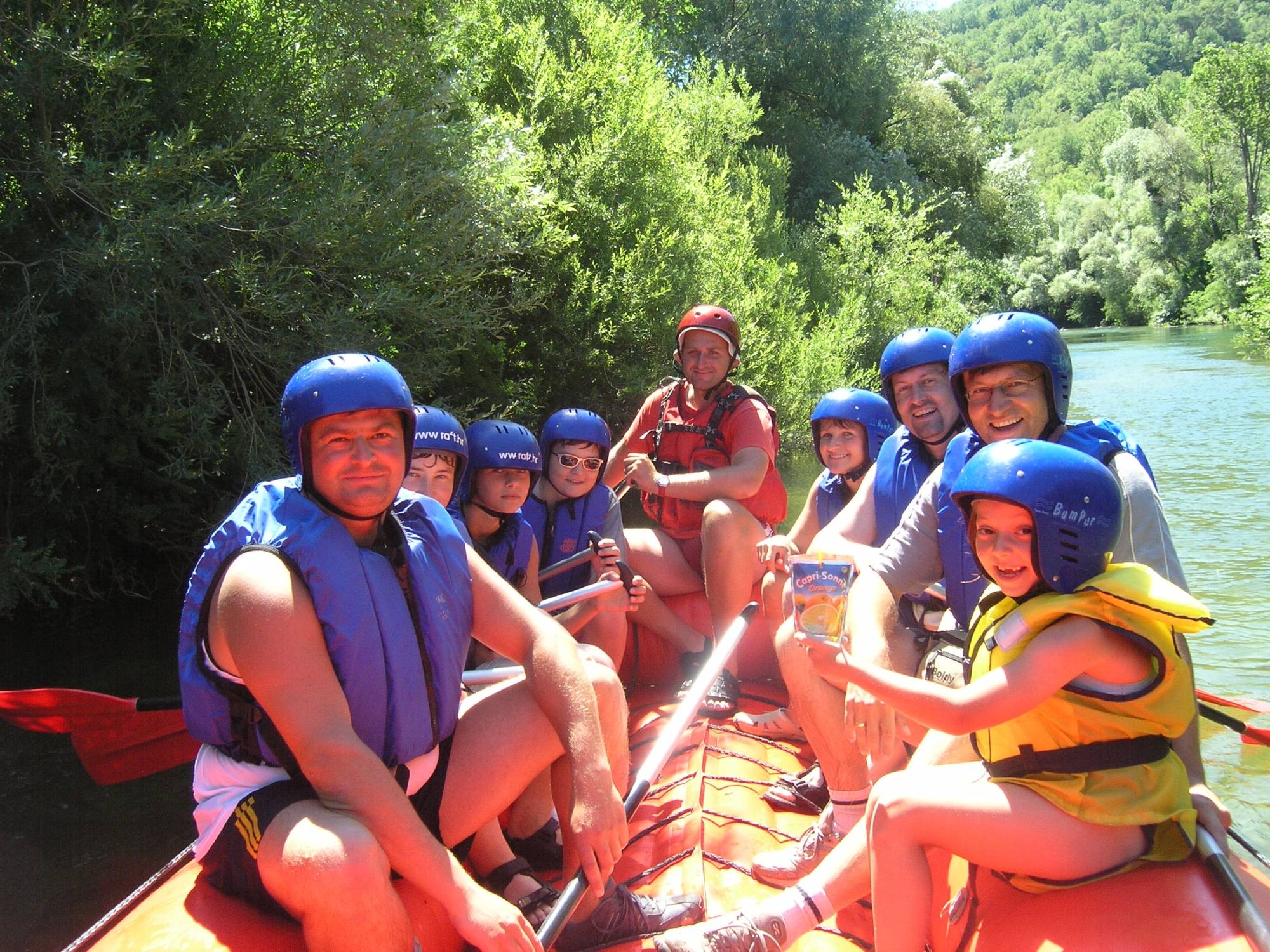 Rafting on the river Cetina in Croatia near town Omis 2025! www.raft.hr ...