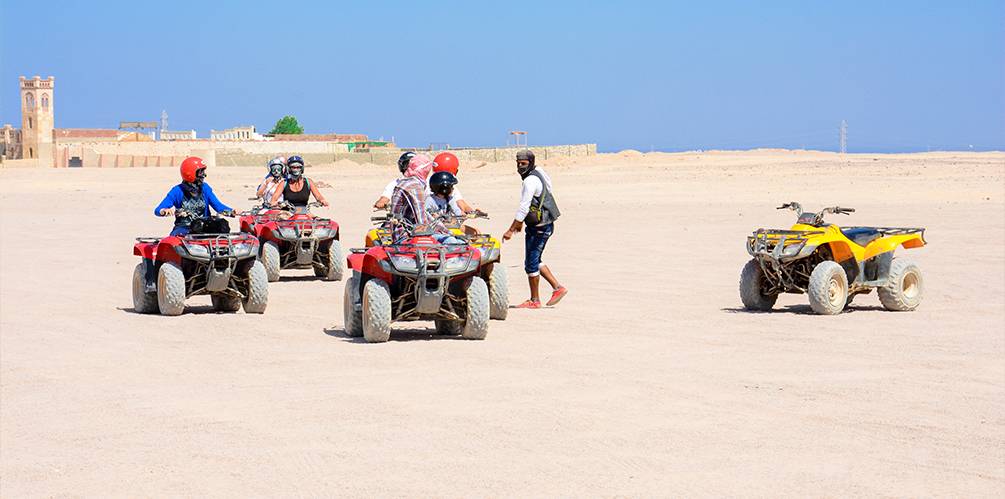 Hurghada Quad bike fast ride tour