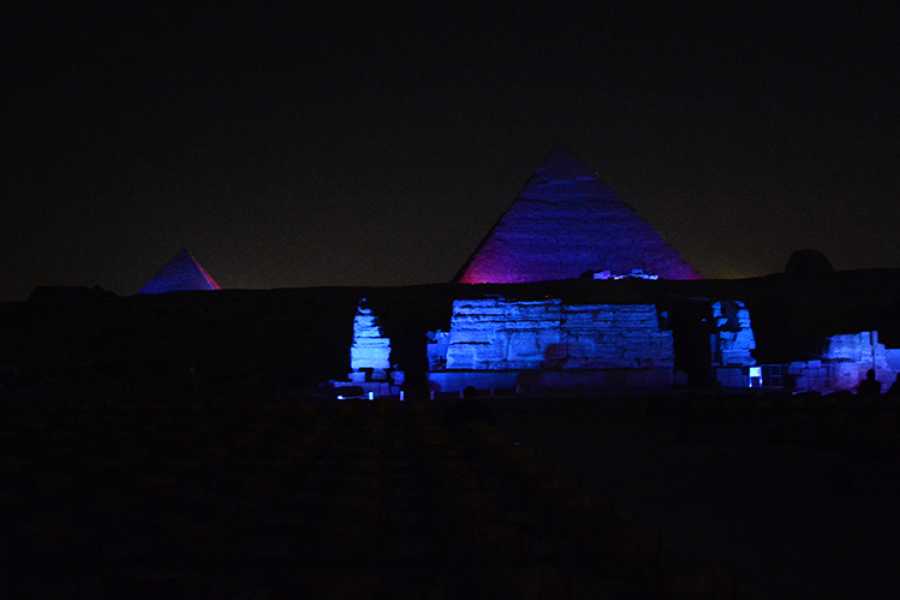 Historical Sound and Light Show at Giza Pyramids