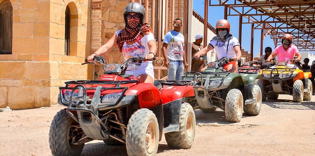 Hurghada Quad Bike Safari Trip to Sahara Park